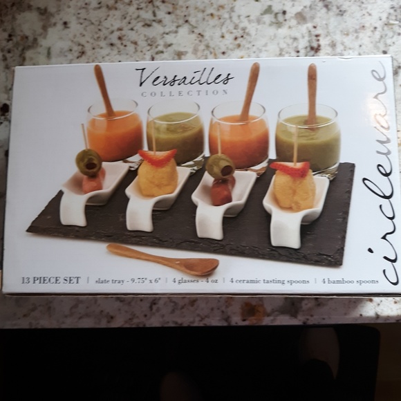 Circleware | Party Supplies | 3 Piece Appetizer Tasting Set New | Poshmark